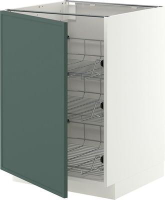 IKEA METOD Unterschrank mit Drahtk&ouml;rben