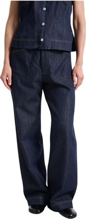 Bitte Kai Rand Femme, Jeans, Bleu, Taille: 36 FR Wide Jeans