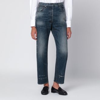 Prada Jeans aus gewaschenem blauen Denim