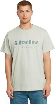 G-Star G-Star Homme T-Shirt Symbols Print Loose, Gris (gs mercury D25970-C336-G987), XXL