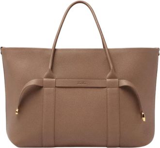 Loro Piana Femme, Sacs, Brun, Taille: ONE Size Ghiera Shopper Large