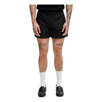 Heliot Emil Baumwollshorts mit elastischem Bund - - Shorts - Herren - Schwarzk - M