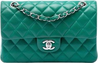 Chanel Sac bandouli&egrave;re doccasion - Femme - Pre-owned - Vert - Taille: ONE Size