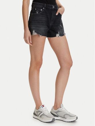 Tommy Jeans Jeansshorts DW0DW22687 Schwarz Regular Fit