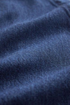 Next Jeansbluse N. Premium asymmetrische Wickelbluse (1-tlg)