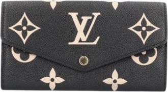 Louis Vuitton Portefeuille Long Empreinte Pre-owned - Femme - Pre-owned - Noir - Taille: ONE Size