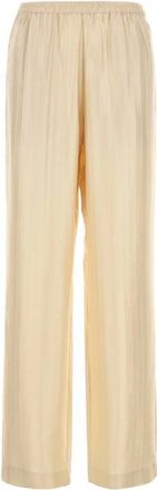 Loulou Studio Femme, Pantalons, Beige, Taille: 40 FR Kadala Palazzo Pant