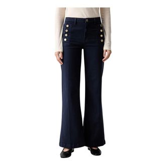 Vicolo Wide Jeans - - Jeans - Damen - Blau - XL