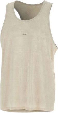 SATISFY Satisfy, Homme, Tops, Beige, Taille: S Space-O Singlet