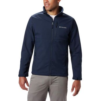 Columbia Herren Ascender Softshell Shell-Jacke, Collegiate Marineblau, X-Large Tall
