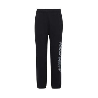 Icecream Baumwoll-Track-Pants mit Logo-Print - - Trousers - Herren - Schwarzk - L