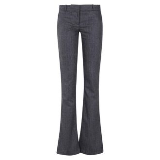 Coperni Blanket Low Waisted Pant - - Trousers - Damen - Grau - 2XS
