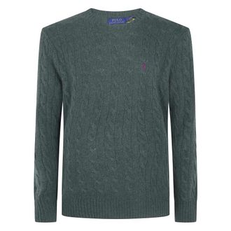 Polo Ralph Lauren Pullover mit langen &Auml;rmeln - - Knitwear - Herren - Gr&uuml;n - XL