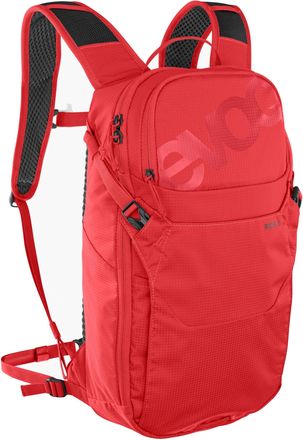 Evoc Ride 8 + Hydration Bladder 2 Fahrradrucksack, Trekkingrucksack (cleveres Taschenmanagement, R&uuml;ckenpolsterung, 2l Hydration Bladder), True Red