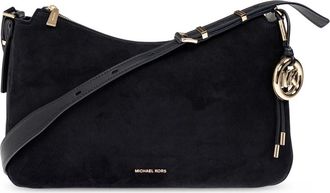 Michael Kors Sac port&eacute; &eacute;paule moyen Nolita en nubuck - Femme - Sacs - Bleu - Taille: ONE Size