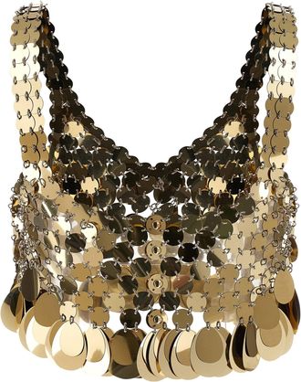 Paco Rabanne Tank Top - Gold
