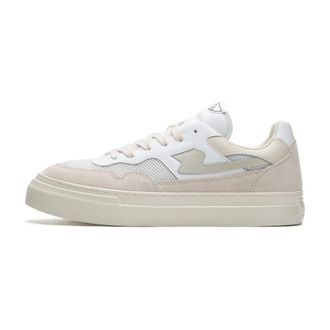 Stepney Workers Club S.w.c. Stepney Workers Club, Homme, Chaussures, Blanc, Taille: 37 EU Chaussures Pearl S-Strike Suede Mix