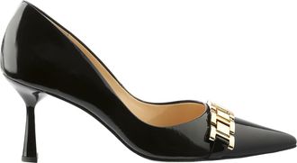 Högl Högl Damen Pearl Pump, schwarz, 41.5 EU X-Weit