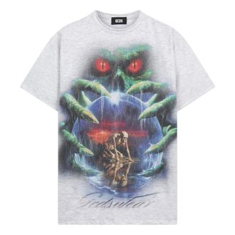 GCDS Crop T-Shirt - - Tops - Herren - Mehrfarbig - S