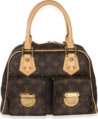 Louis Vuitton Coated Canvas Monogram Manhattan PM