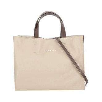 Marni Ledertasche - - Bags - Damen - Beige - ONE SIZE