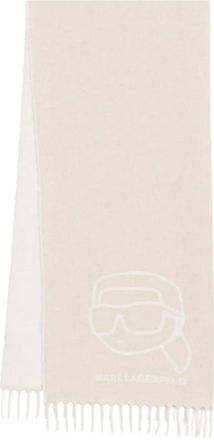 Karl Lagerfeld écharpe Ikon - Tons neutres
