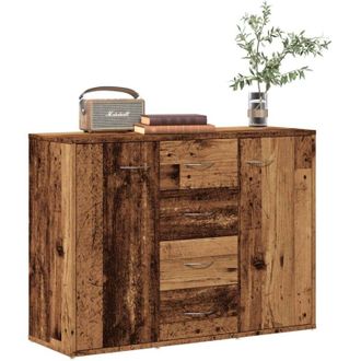 vidaXL Buffet vieux bois 88x30x64 cm bois ding&eacute;nierie - Vidaxl