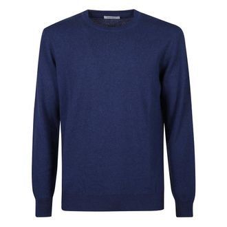 KANGRA Homme, Pulls, Bleu, Taille: 2XL Pull en laine mérinos à col rond
