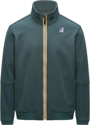 K-Way Pepin Brushed Pc - Homme - Sweatshirts et sweats &agrave; capuche - Vert - Taille: S