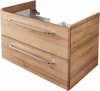 Fackelmann Milano Waschtischunterschrank 80cm - Ast Eiche