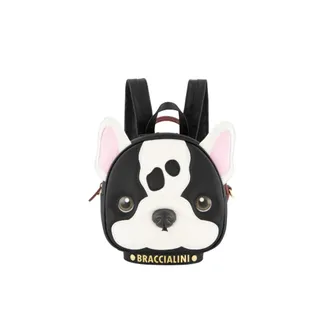 Braccialini Femme, Sacs, Multicolore, Taille: ONE Size Bulldog Backpack