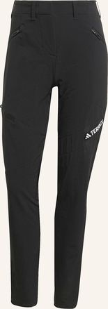 ADIDAS TERREX Adidas Terrex Techrock Brushed Softshellhose schwarz