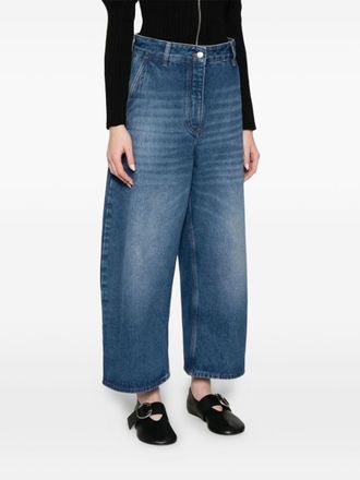 STUDIO NICHOLSON Womens Jeans Chalco Blue Regenerative Cotton