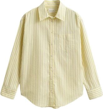 GANT Damen Hemdbluse aus Baumwolle Relaxed Fit