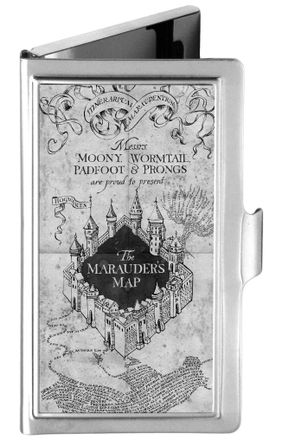 Buckle Down Herren Business Card Holder-Harry Potter Geldbrse, Mehrfarbig, 10 cm x 7 cm