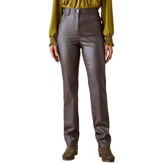 Daxon by - Pantalon enduit 5 poches