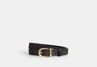 Coach Zuschneidbarer Wendegürtel mit Dornschließe, 25 mm