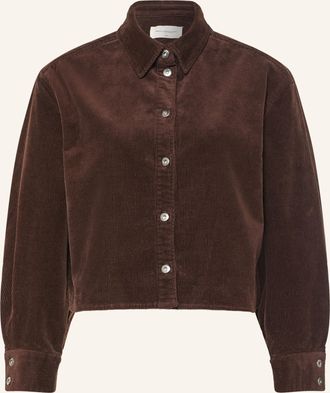 Moss Copenhagen Msch Copenhagen Cord-Overshirt Mschfilippa braun