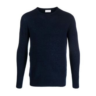 Ballantyne R-Ausschnitt Pullover - - Knitwear - Herren - Blau - 2XL