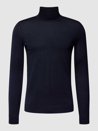 HUGO BOSS Strickpullover aus Merinowolle Modell Musso