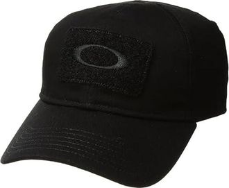 Oakley Mens Si Cotton Cap, Black, S/M