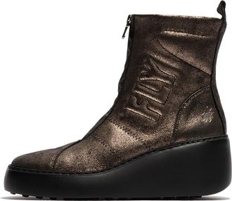 FLY London Fly London Damen Drim646fly Fashion Boot, Graphite, 37 EU