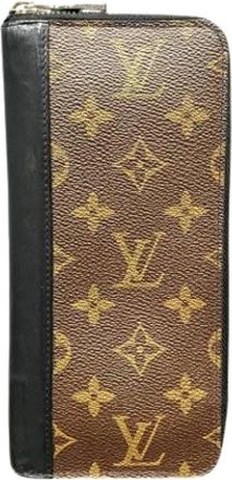 Louis Vuitton unisex, Pre-owned, Brun, Taille: ONE Size Pre-owned Long wallet (bi-fold)