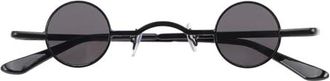 IFUNDOM ifundom Lunettes de Soleil Punk Rondes Vintage avec Monture M&eacute;tallique Cercle Protection UV pour Hommes et Femmes Accessoire Mode pour F&ecirc;te et Vacance