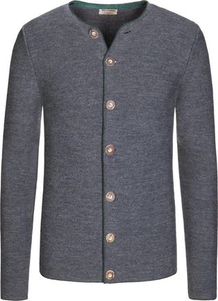 Gottseidank Trachtenstrickjacke Aloisius aus Schurwolle mit Hirschhornkn&ouml;pfen in