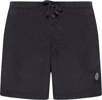 Stone Island Short De Bain - Noir
