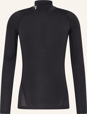 Under Armour Longsleeve Heatgear Mock schwarz