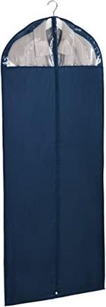 WENKO Kleidersack Business 150 x 60 cm - Kleiderhülle, sicherer Schutz, Aufbewahrung für Anzüge und Kleider, Polyester, 60 x 150 cm, Dunkelblau