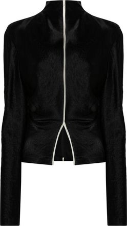 Nanushka Pullover mit Stehkragen - Schwarz