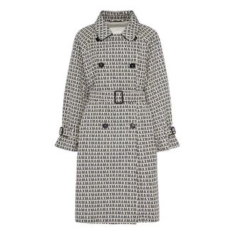 Max Mara Femme, Manteaux, Noir, Taille: 36 FR Lucio Raincoat